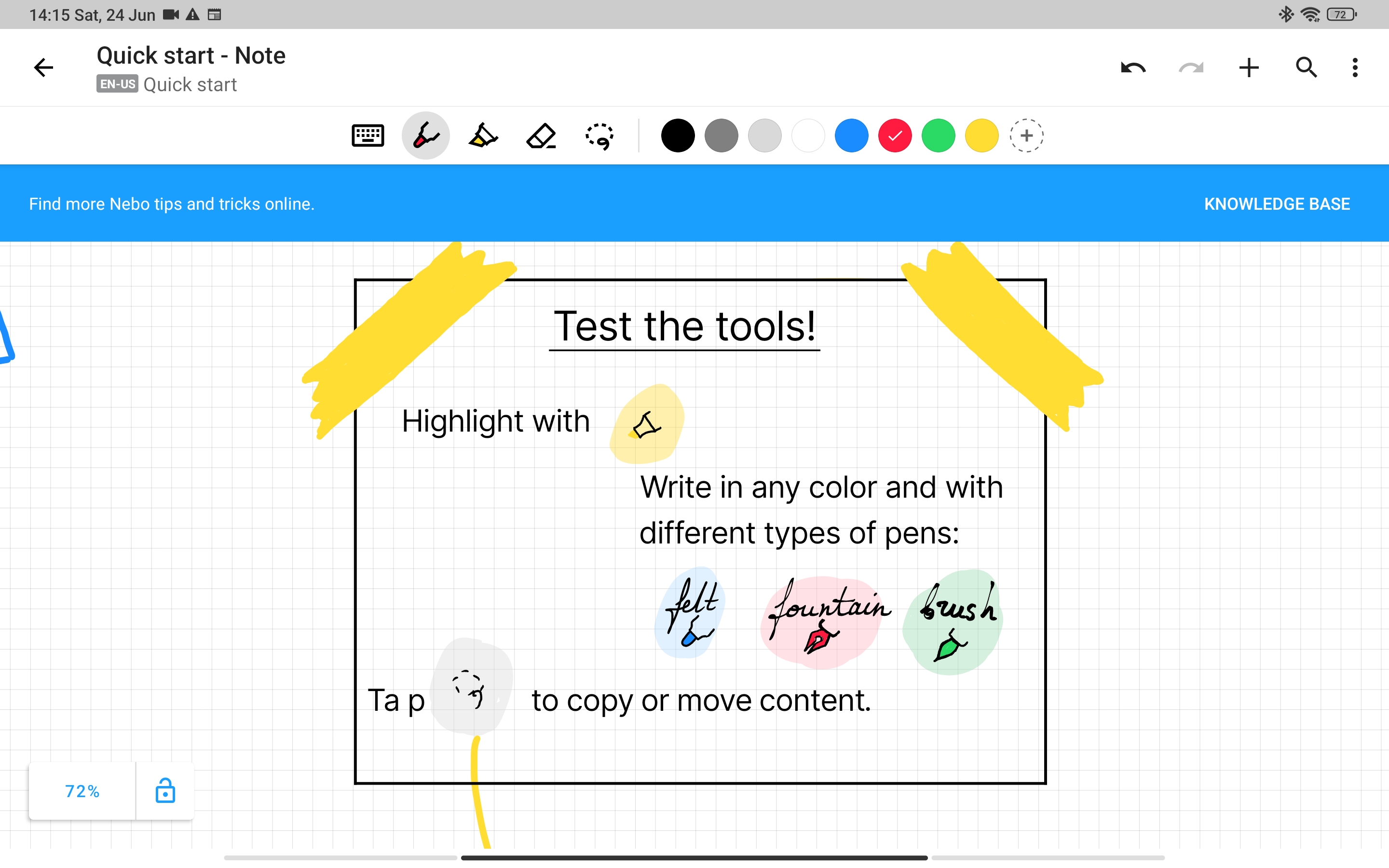 Nebo App Review: Digital note taking and handwriting – Pankaj Kara