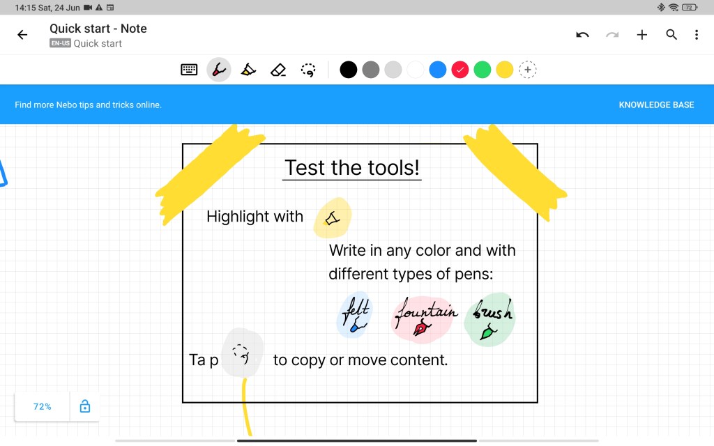 Nebo App Review: Digital note taking and handwriting – Pankaj Kara