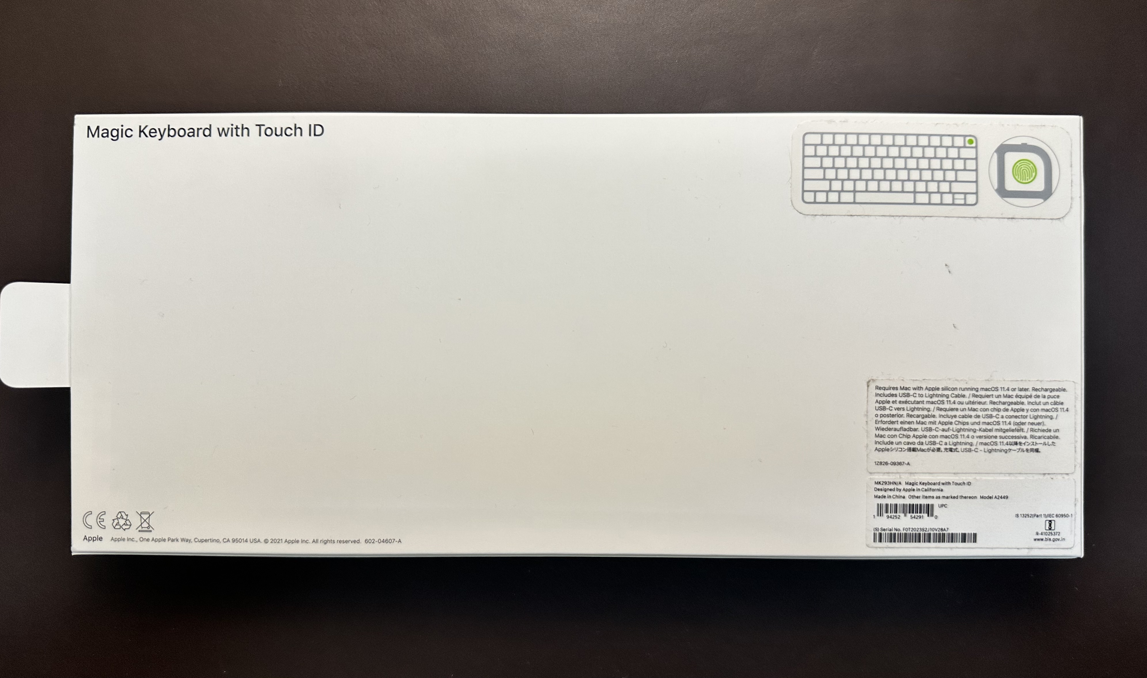 Apple Magic Keyboard With Touch ID Review – Pankaj Kara